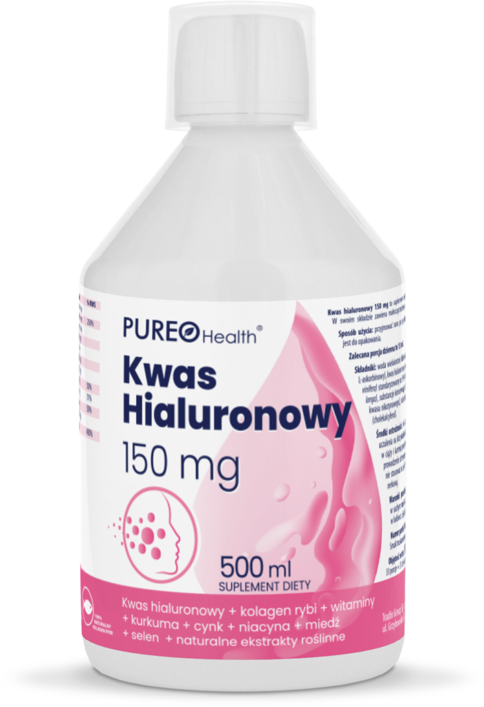 Płynny kwas hialuronowy na stawy - 500 ml - Pureo Health®